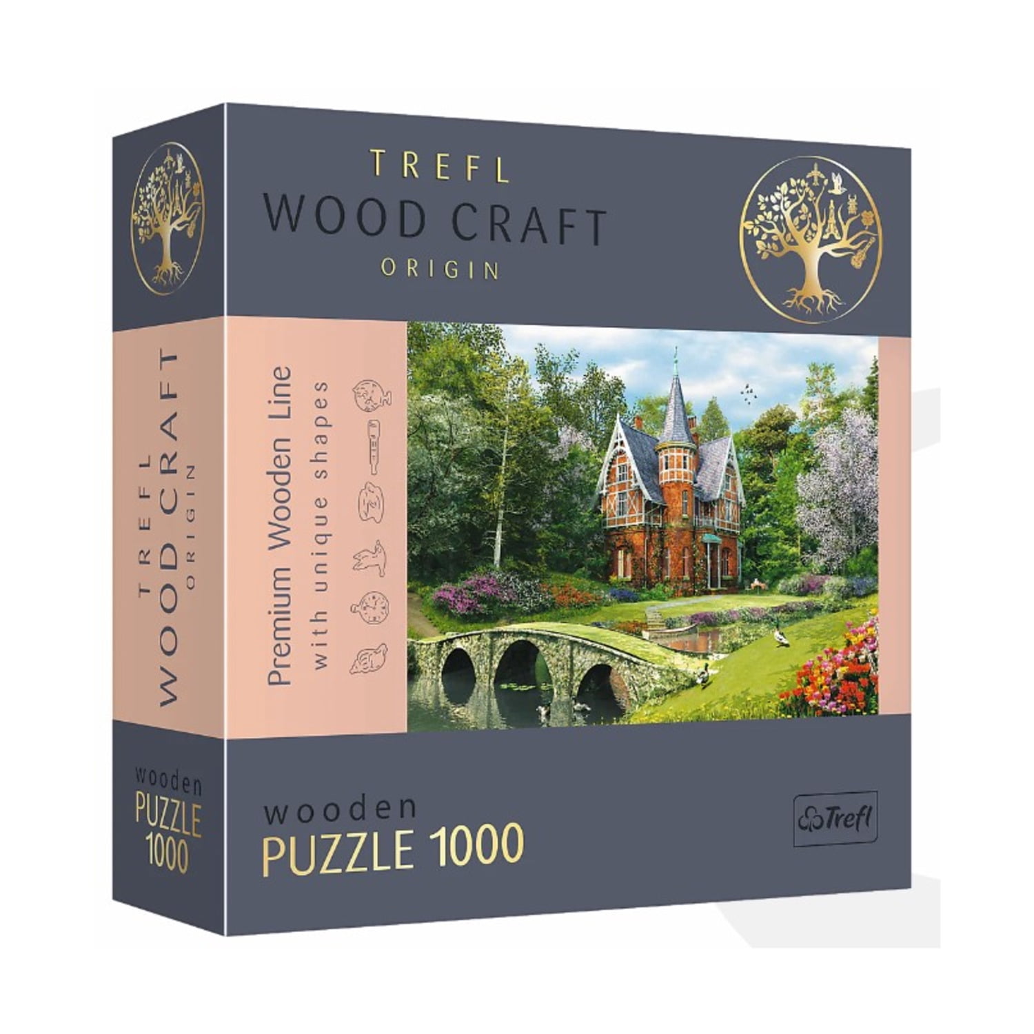Trefl Wood Craft - Victorian House (1000Pieces) New - Walmart.com