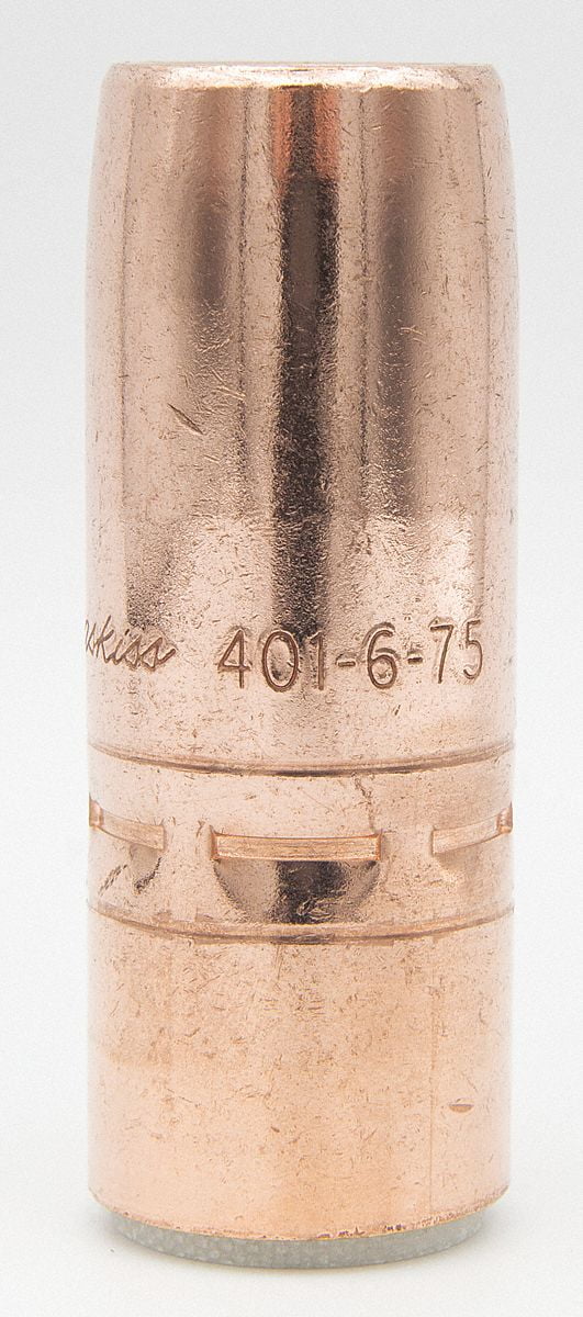 Tregaskiss TREGASKISS Cu Tapered MIG Weld Nozzle 401-6-75 - Walmart.com