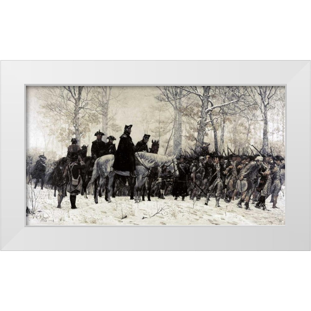 Trego, William T. 14x9 White Modern Wood Framed Museum Art Print Titled ...