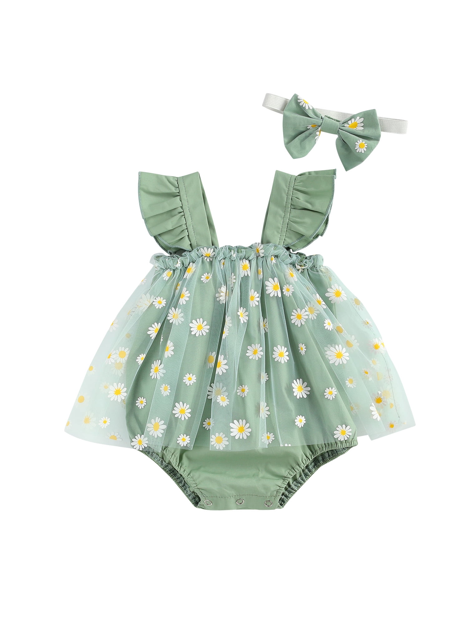Tregren Infant Toddler Baby Girl Romper Crochet Lace Tassel Halter ...