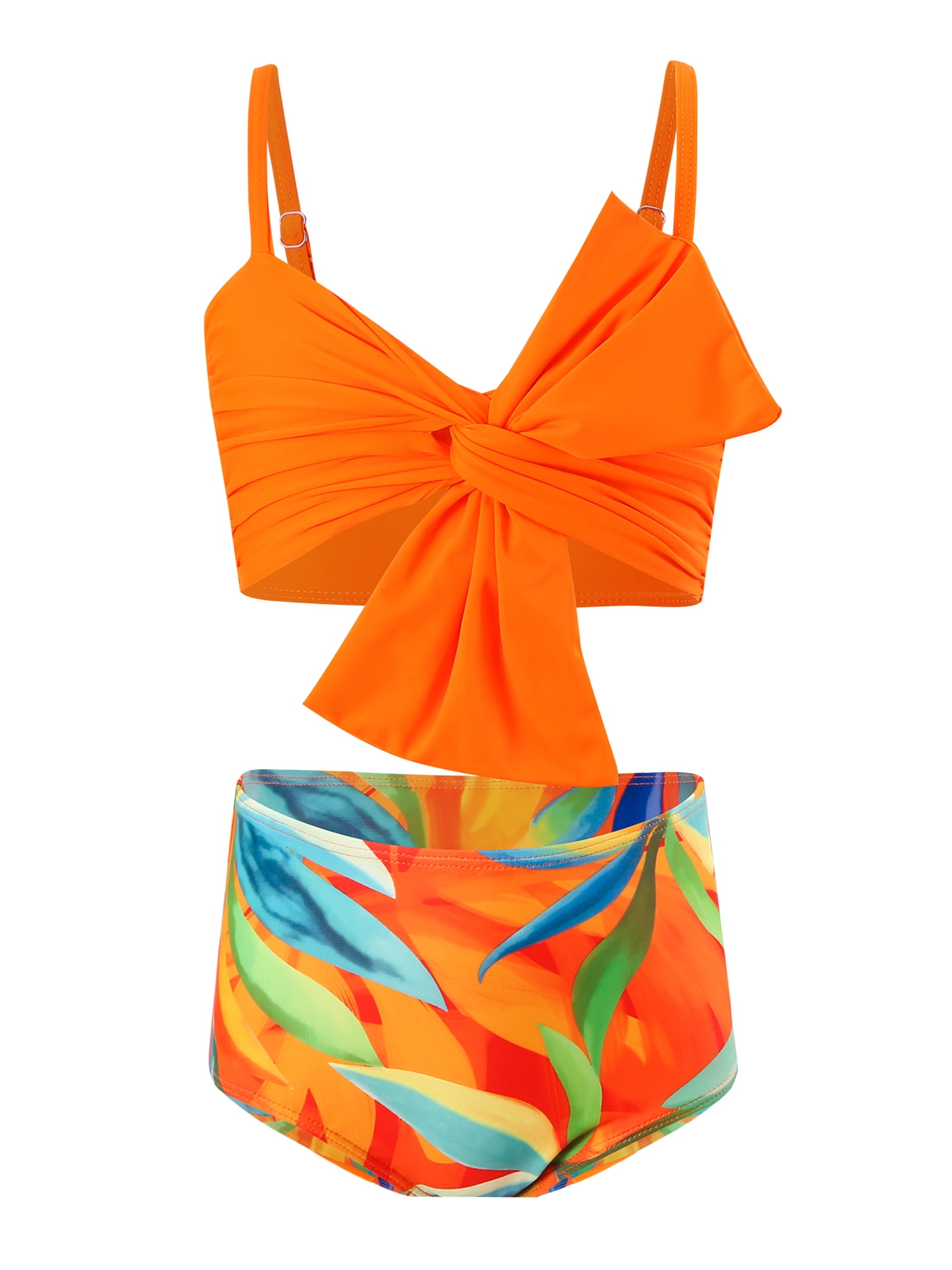 Tregren Mommy and Me Bathing Suits Girls 2 Pieces Swimsuit for Women ...