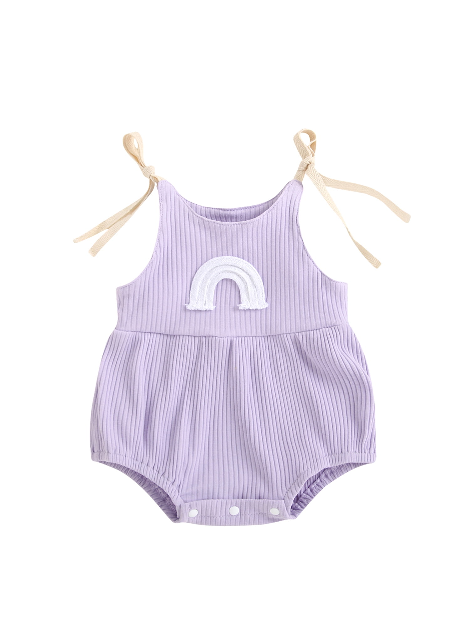 Tregren Newborn Infant Little Daisy Romper Baby Girl Sleeveless Bodysuit One Piece Cute Outfit ...