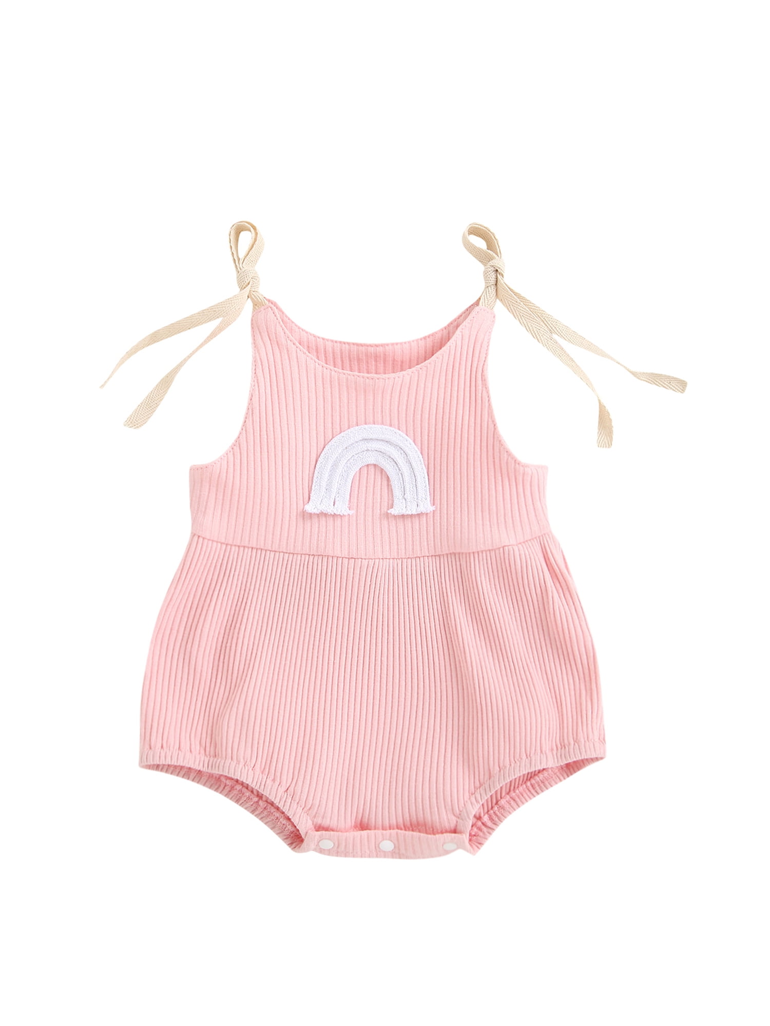Tregren Newborn Infant Little Daisy Romper Baby Girl Sleeveless Bodysuit One Piece Cute Outfit ...