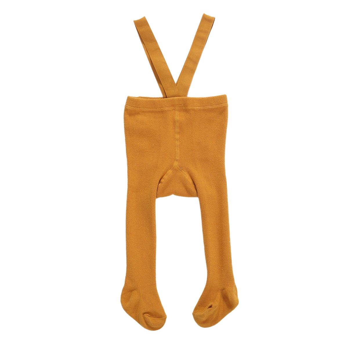 Tregren Toddler Baby Girl Cable Knit Tights Pantyhose Suspender Overall ...