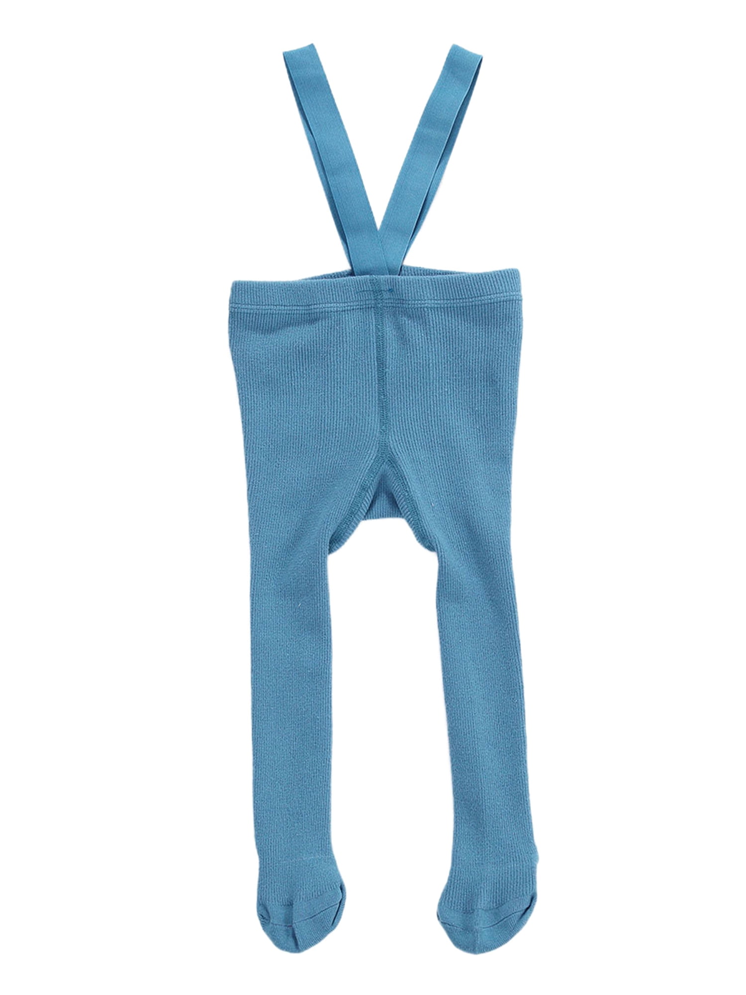 Tregren Toddler Baby Girl Cable Knit Tights Pantyhose Suspender Overall ...
