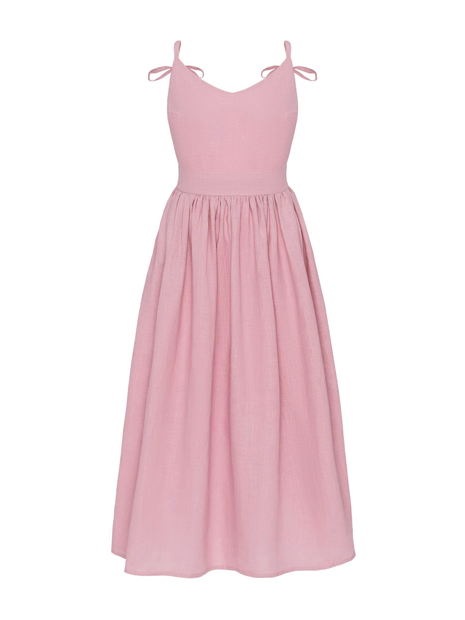 Tregren Women's Summer Flowy Dress Casual Sleeveless Backless Long ...