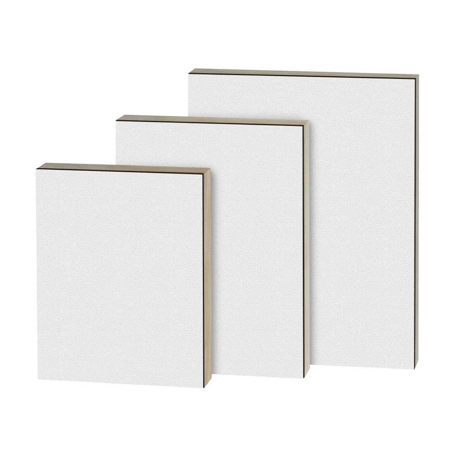 Trekell Gesso Primed Hardboard Panel - 7/8" Traditional Profile for ...