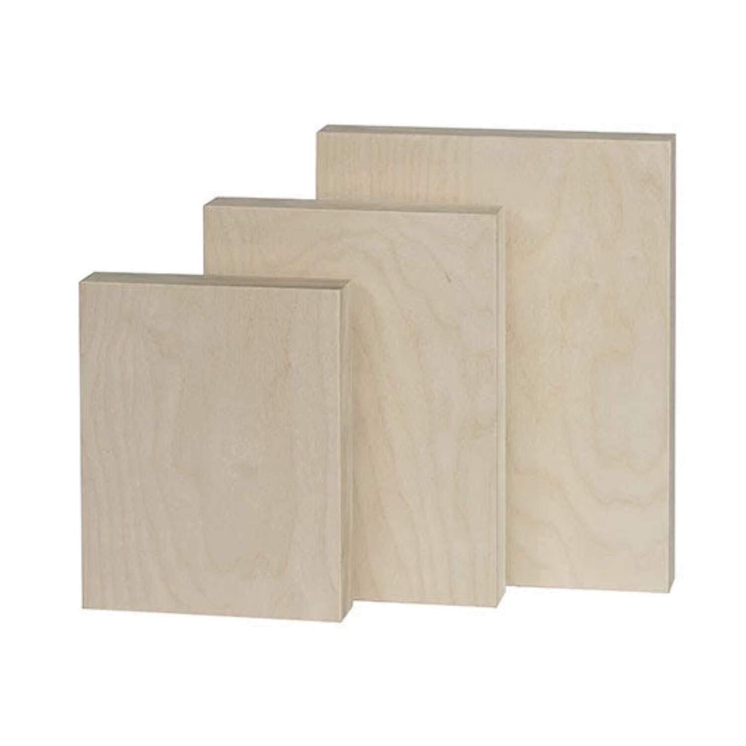 Trekell Raw Baltic Birch Panel - 1" Traditional Profile Wooden Canvas ...