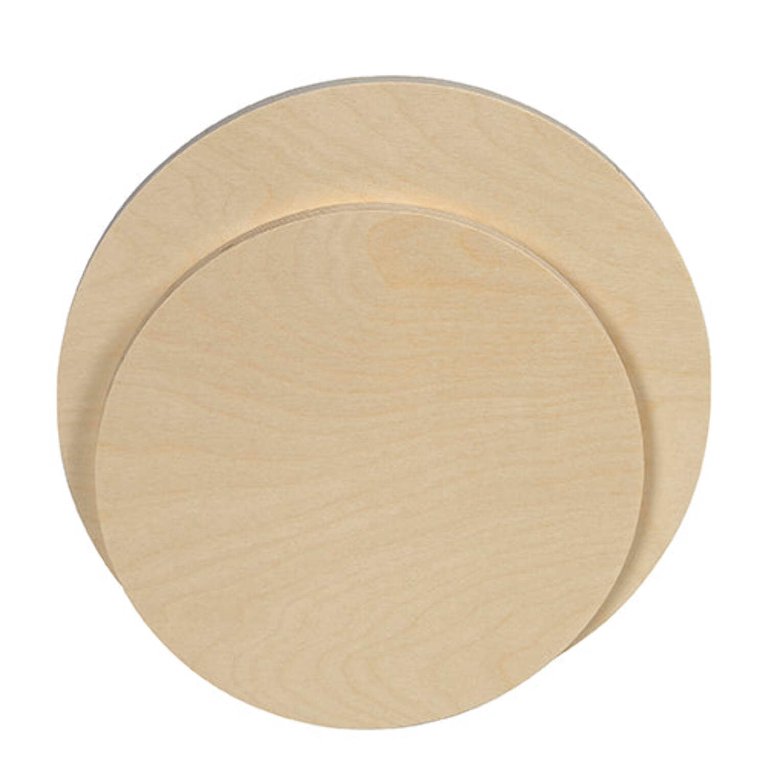 Trekell Raw Round Wood Panel - 1/2" Baltic Birch Circle for Painting ...