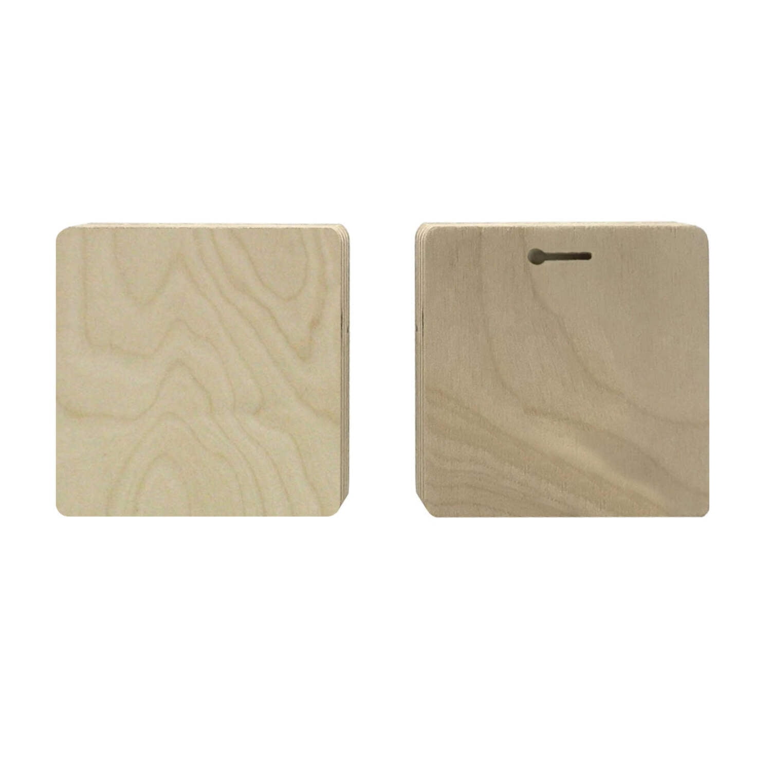 Trekell Raw Wood Block Panel - 1/2" Baltic Birch Wooden Painting Canvas ...