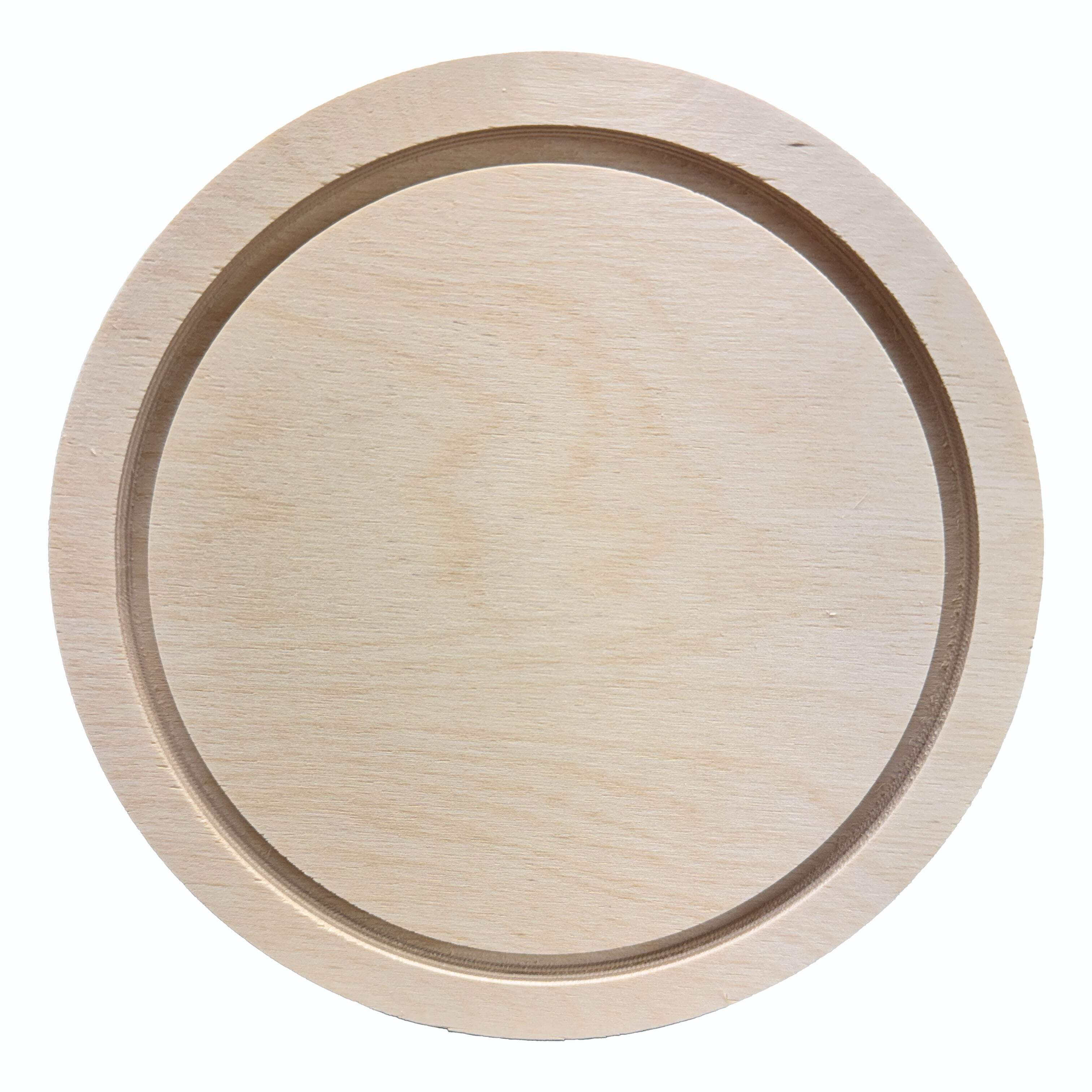 Trekell Round Floater Panel - Wooden Canvas + Frame - 6" - Walmart.com