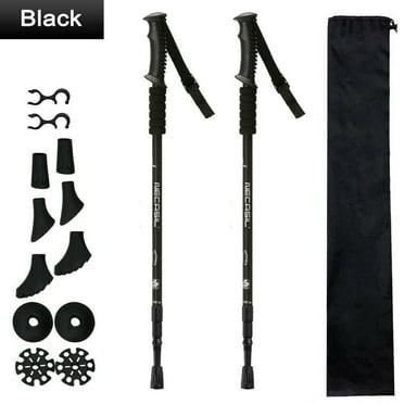 Hiking Poles Collapsible Trekking Poles - Aluminum Alloy 7075 Walking ...
