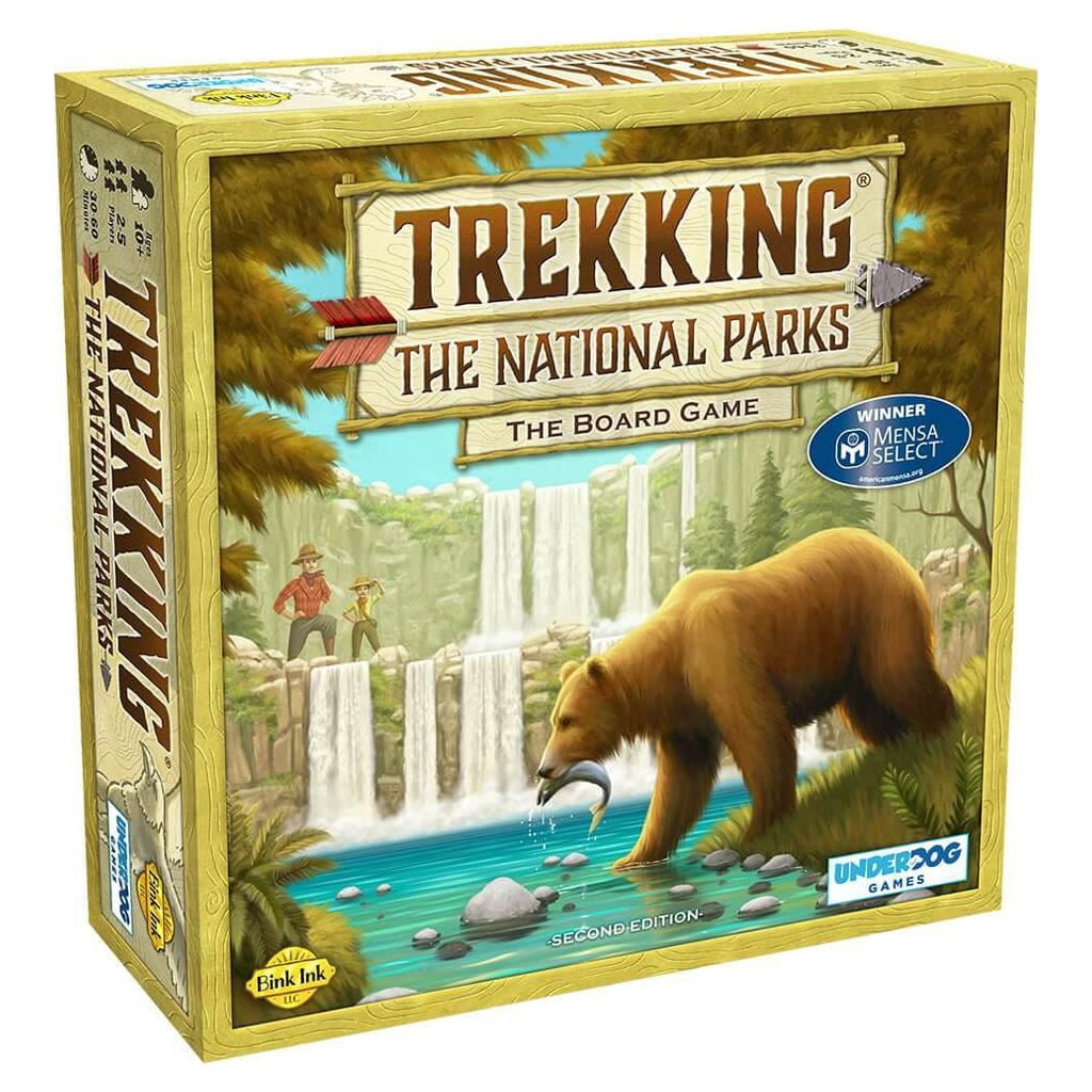 Trekking The Great American National Parks: Family Board Game, 2nd ...