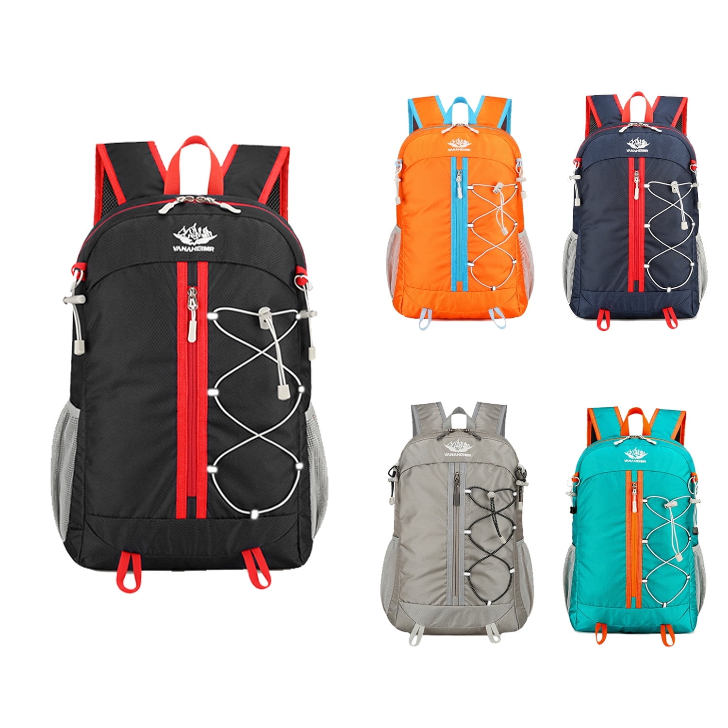Trekking backpack, 35L ultralight foldable backpack, women's and men's ...