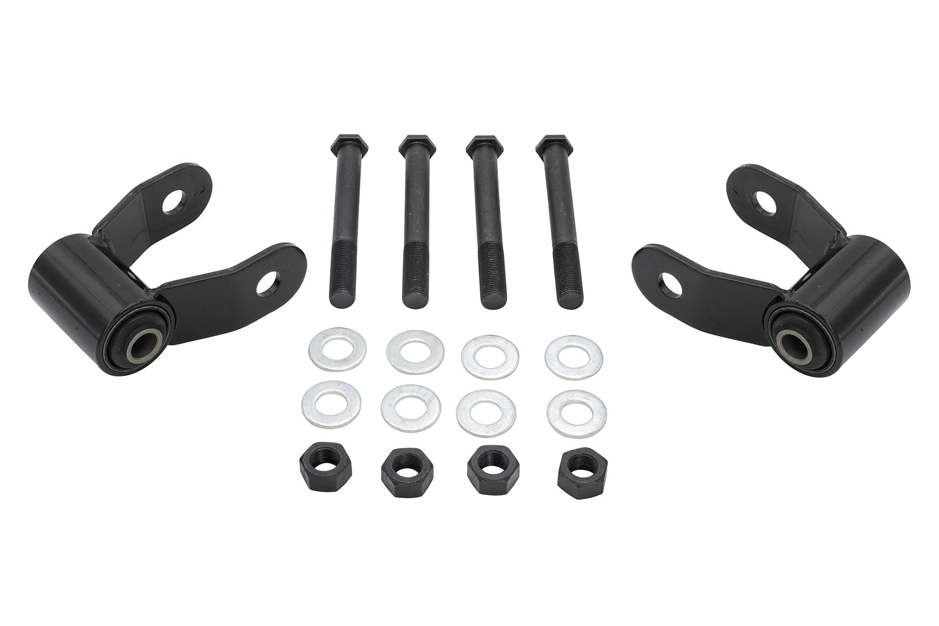 Trekline: 2" REAR Drop Shackles w/ Hardware FOR 2002 - 2008 Dodge Ram ...