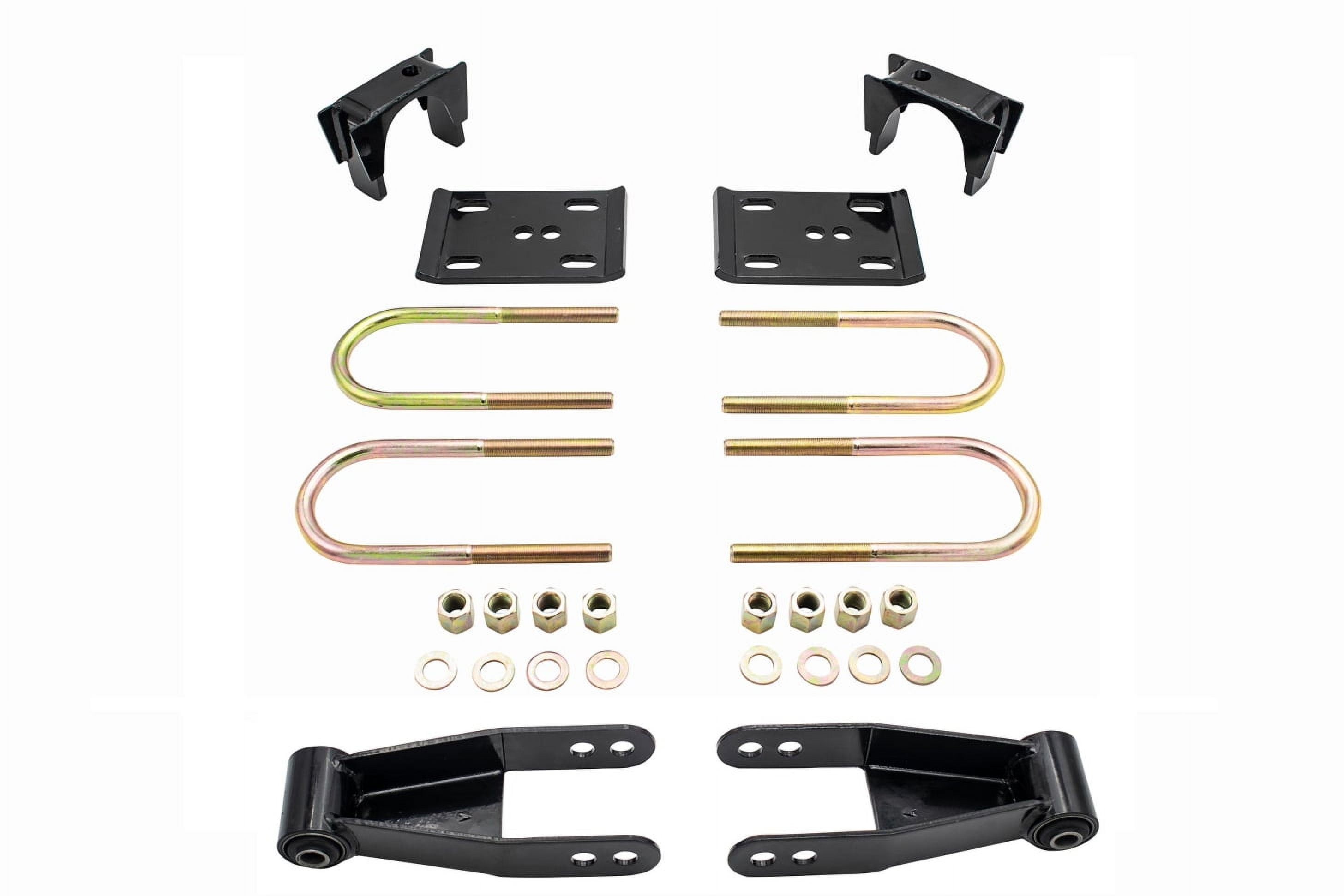 Trekline: 5" Rear Drop ( Axle Flip Kit + Lift Shackles) FOR 1994 - 2001 ...