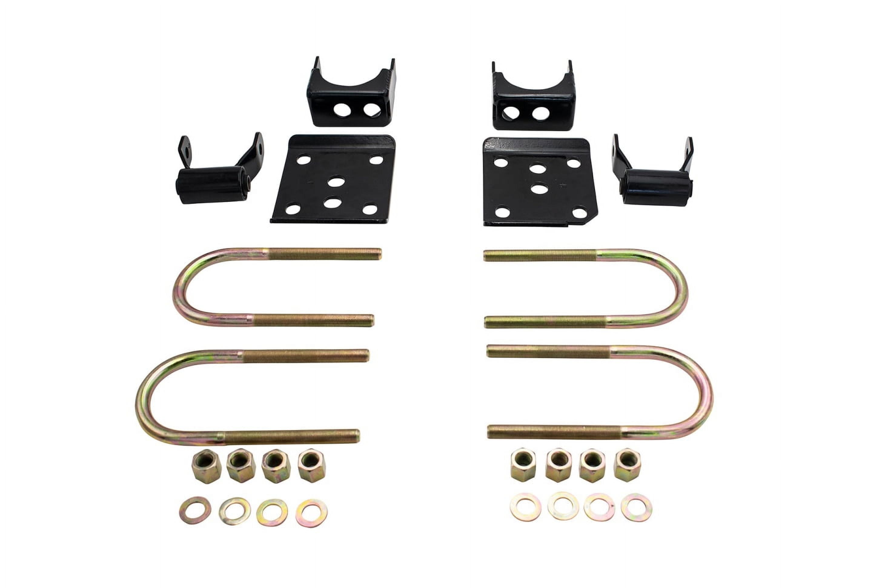 Trekline: 5" Rear Drop ( Axle Flip Kit + Lift Shackles) FOR 2004 - 2014 ...
