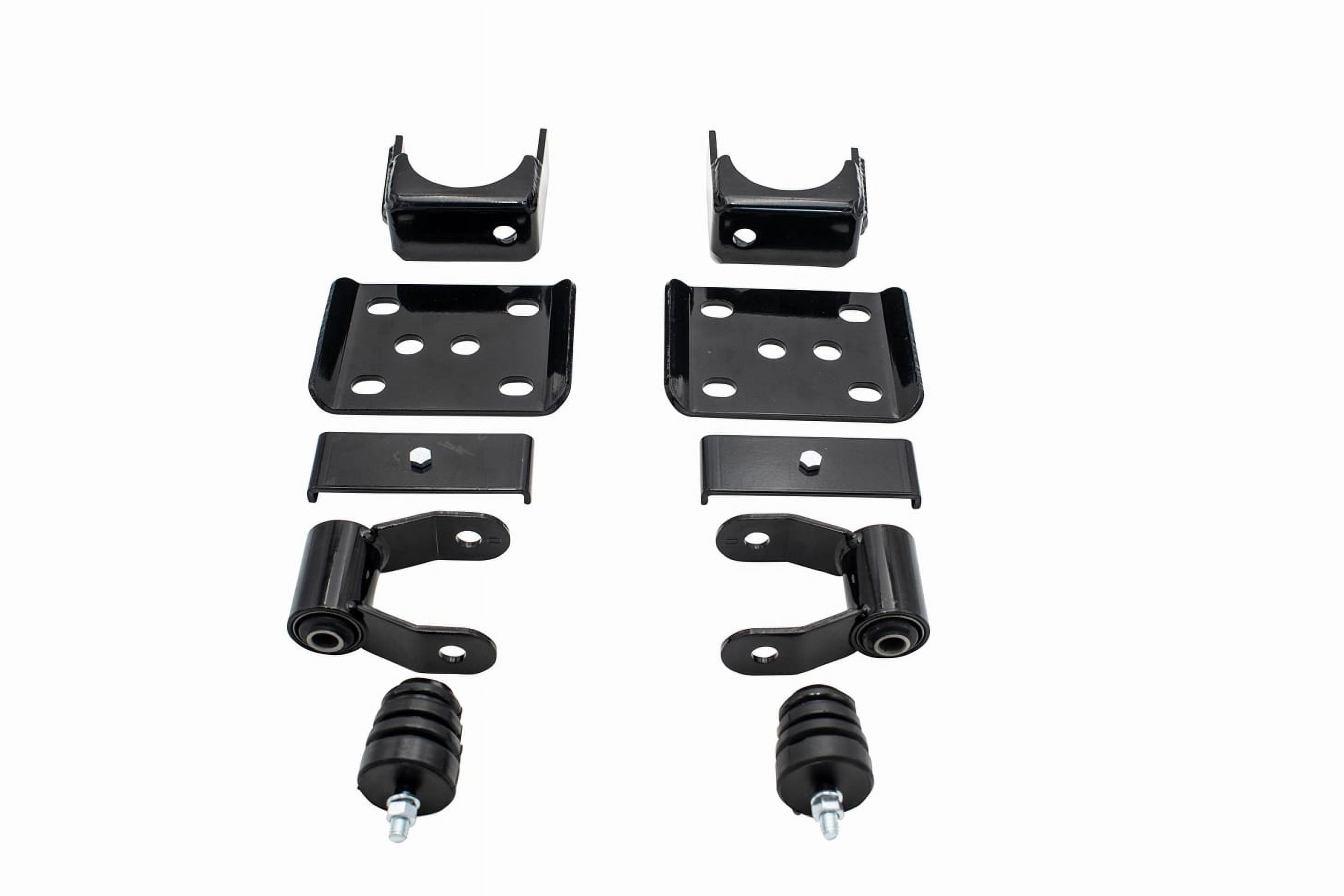 Trekline: 6" Rear Drop ( Axle Flip Kit + Lift Shackles) FOR 2007 - 2013 ...