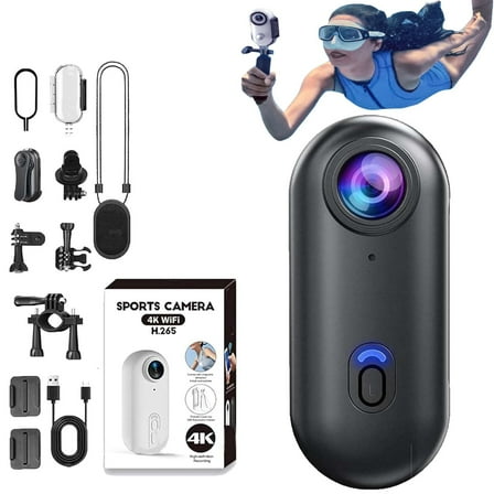 "GoPro Hero9 Black Action Camera with 23.6MP Sensor, 5K30 Video, 20MP ...