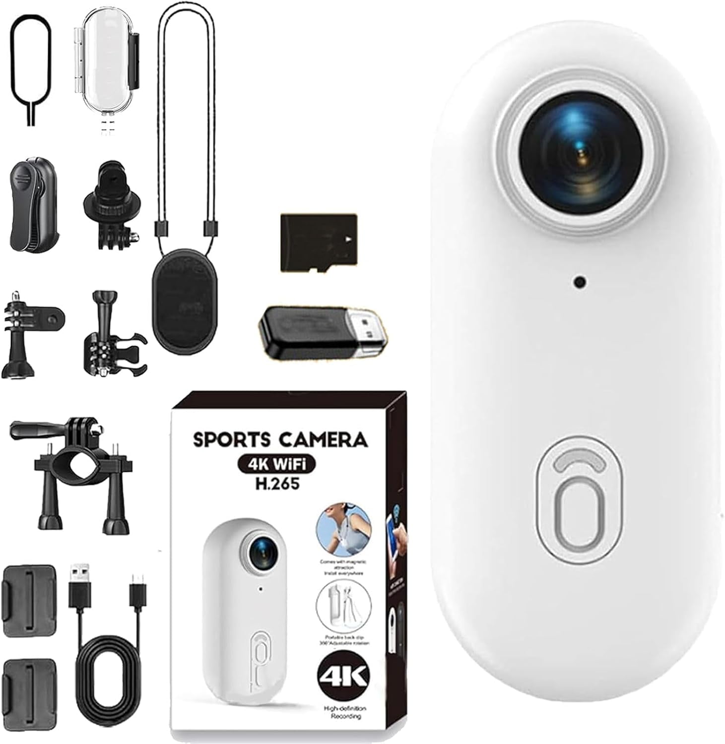 Treklon POV Camera, Treklon Body Camera, Stallionframes 4K Thumb Action ...