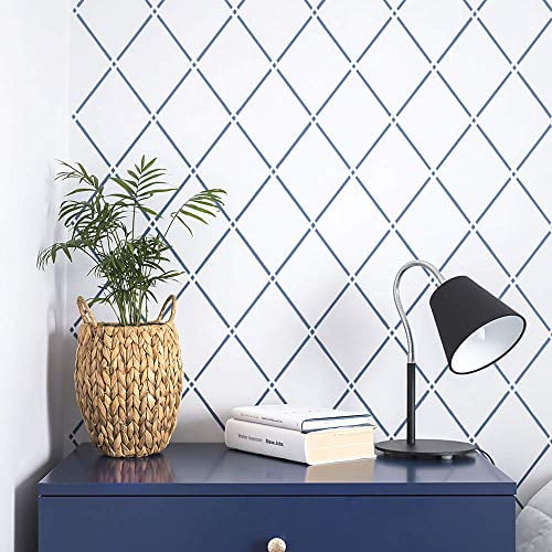 Trellis Light Large Wall Stencil for Painting - XL Size 21“x32 ...