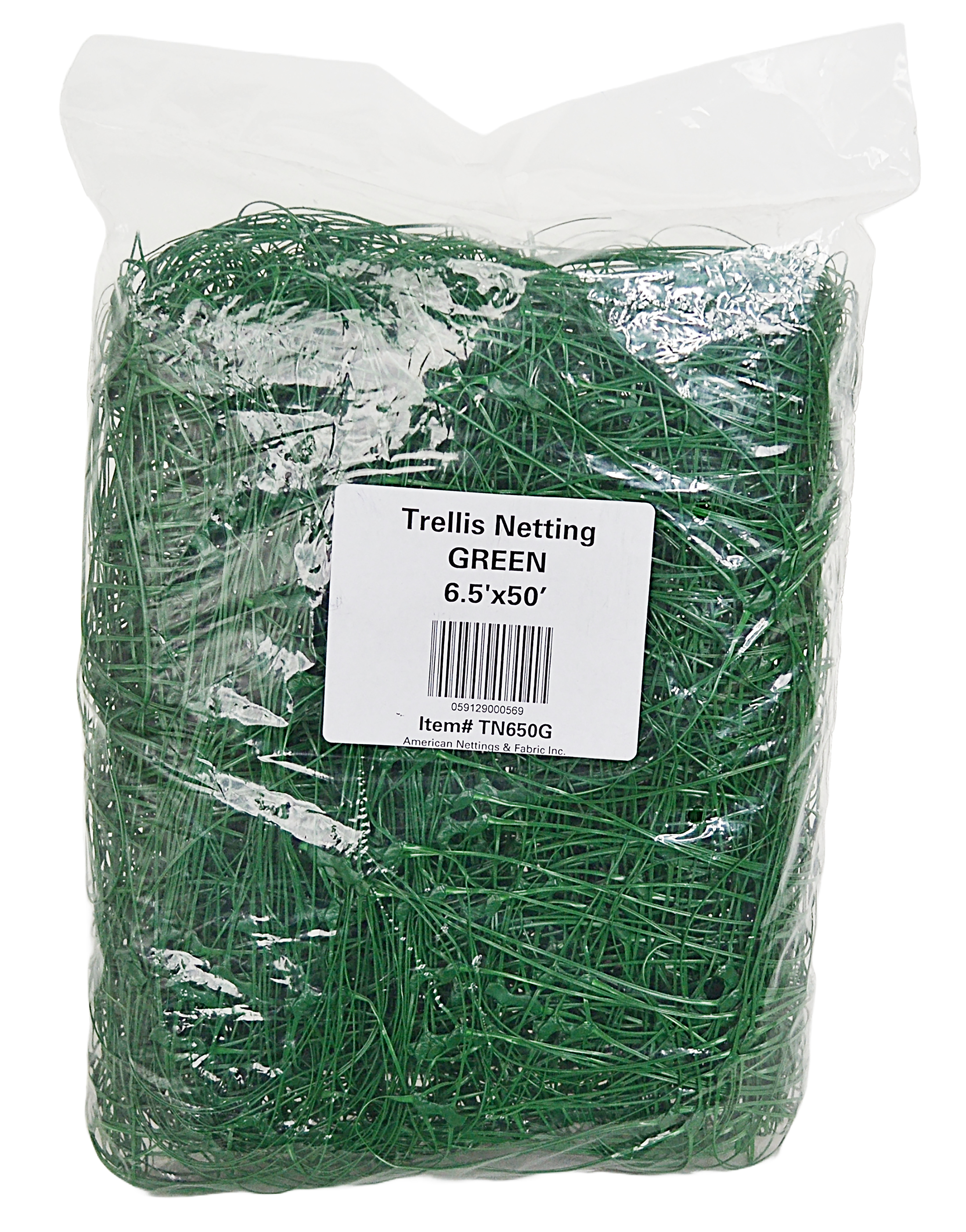 Trellis Netting 6.5ft x 50ft - 6" Green Mesh - American Made, Food ...