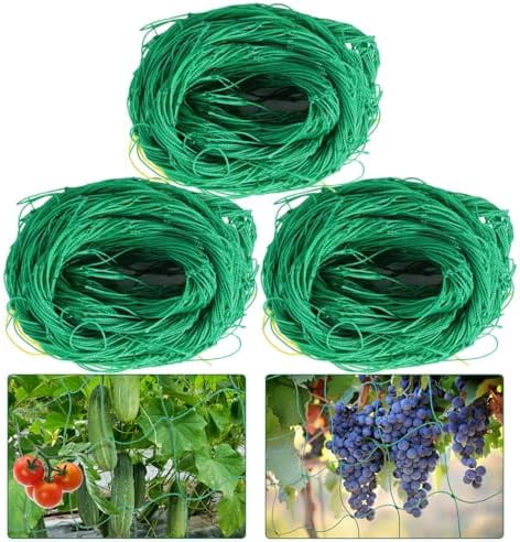 Trellis Netting for Climbing Plants, 3 Packs 5.9ft x 8.8ft Heavy Duty ...