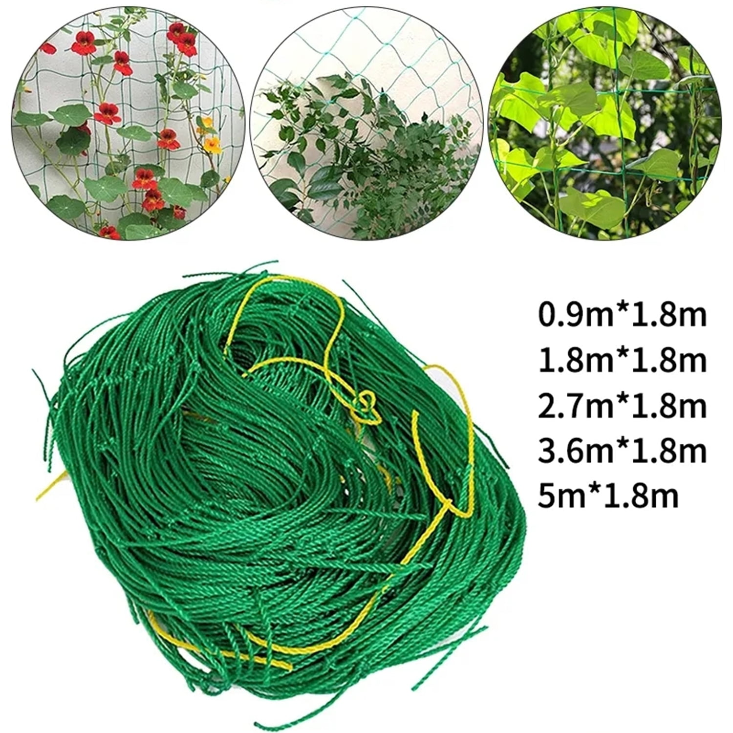 Trellis Plant Support Mesh Net Fence Tent Climbing Veggie Pea Bean ...