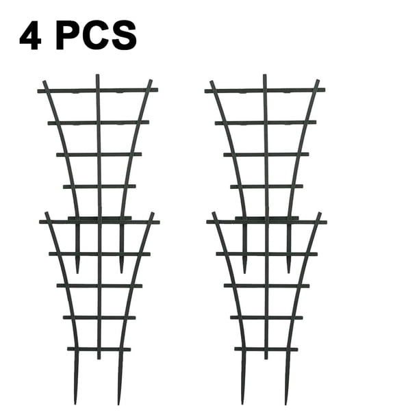 Trellis for Potted Plants Indoor,Small Stackable Metal Wire Houseplant ...