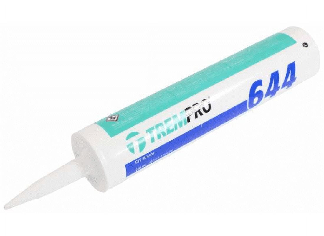 TremPro 644 Black RTV Silicone Sealer - 300ML Cartridge - 12 Tubes ...
