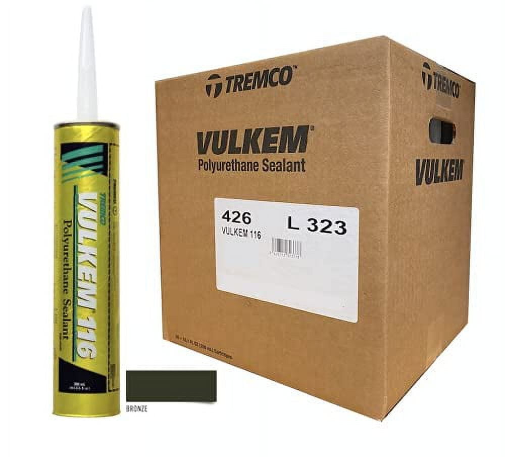 Tremco 116 Vulkem Polyurethane High-Performance Sealant, Bronze (Case ...