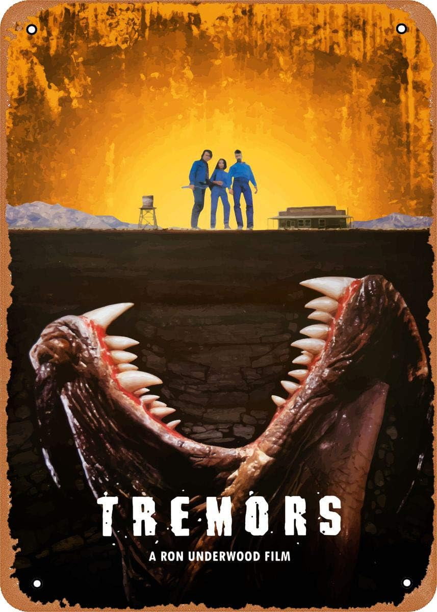 Tremors Minimal Movie Posters Metal Signs 8x12 Inch - Walmart.com
