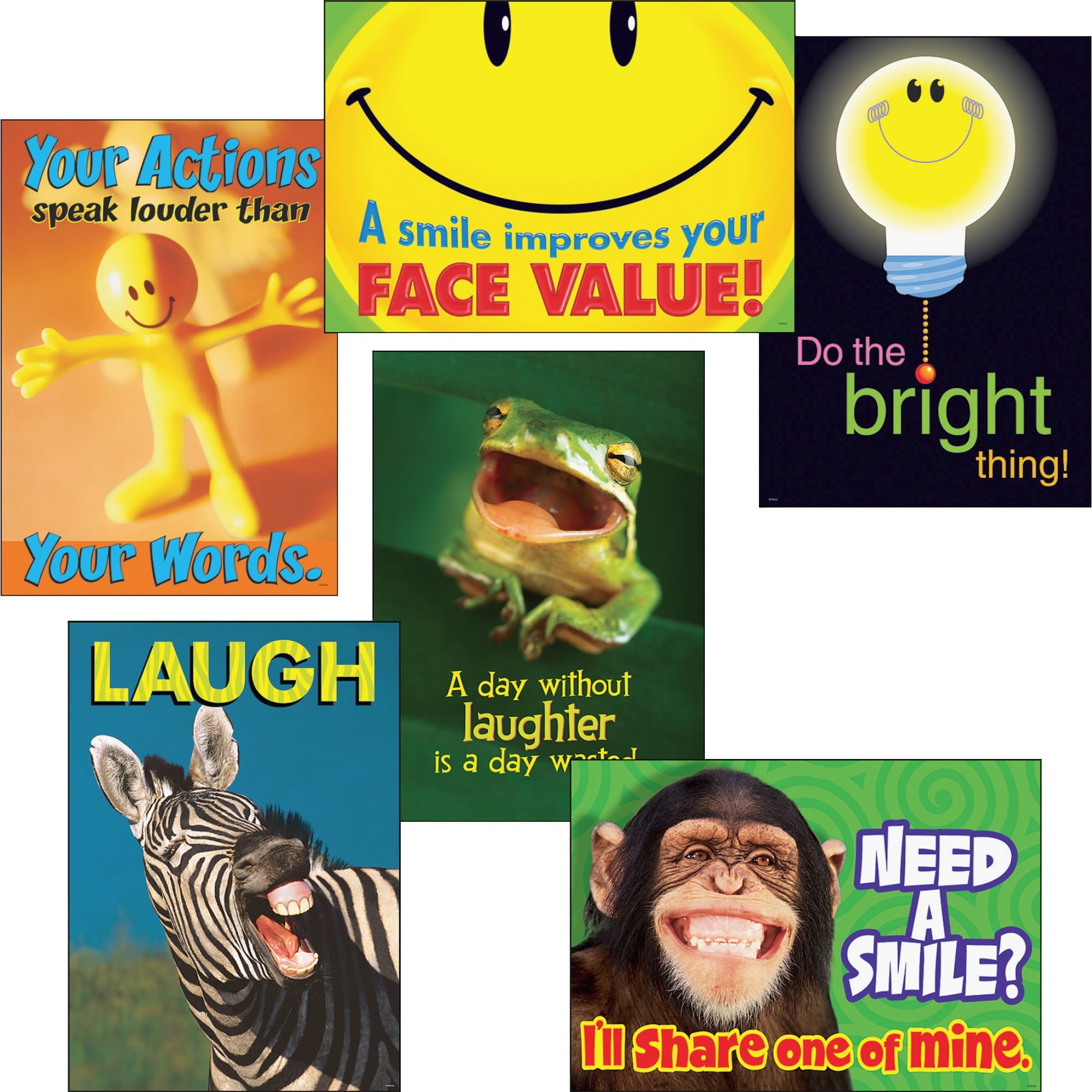 Trend Attitudes/Smiles ARGUS Posters - Walmart.com