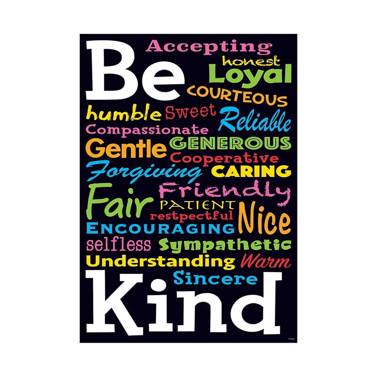 Trend Be Kind Argus Poster - Walmart.com