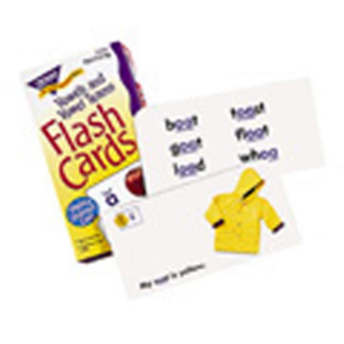 Trend Enterprises Flash Cards Vowels And Vowel Teams-72/Box - Walmart.com