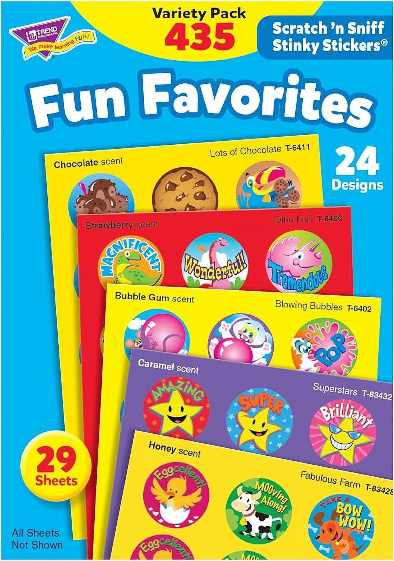 Trend Enterprises: Fun Favorites, Scented Scratch 'N Sniff Stinky ...
