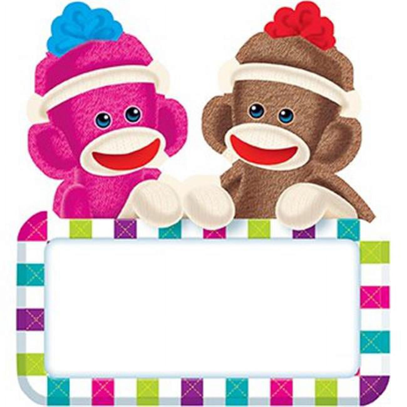 Trend Enterprises Inc. T-10083 Sock Monkeys Signs Classic Accents ...