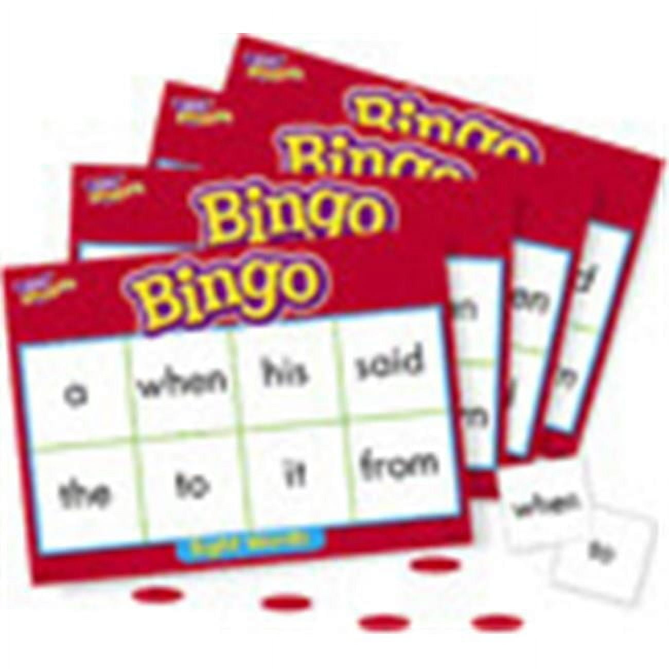 Trend Enterprises Kids' Bingo Sight Words Bingo Set - Walmart.com