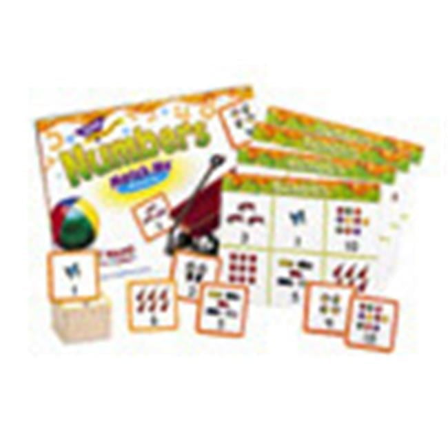 Trend Enterprises Match Me Game Numbers-Ages 3 And Up 1-8 Players ...