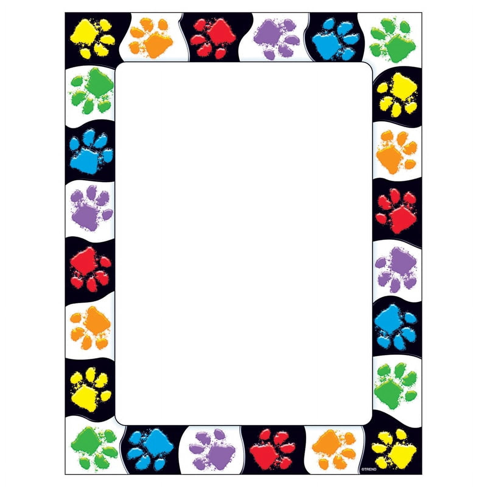 Paw Prints Terrific Papers, 50 ct - Walmart.com