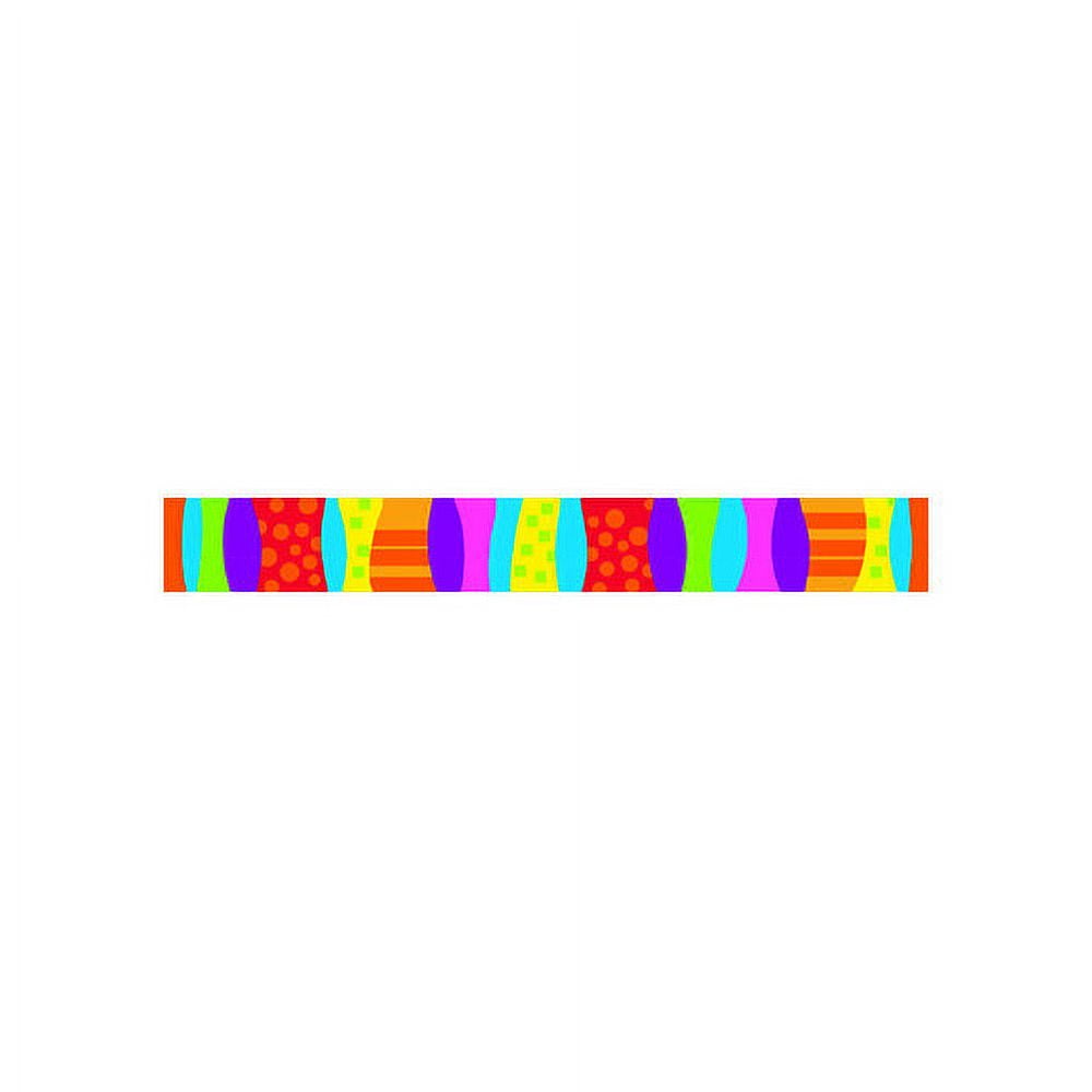 Trend Enterprises Pizzazz Stripes Terrific Trimmers Classroom Border ...