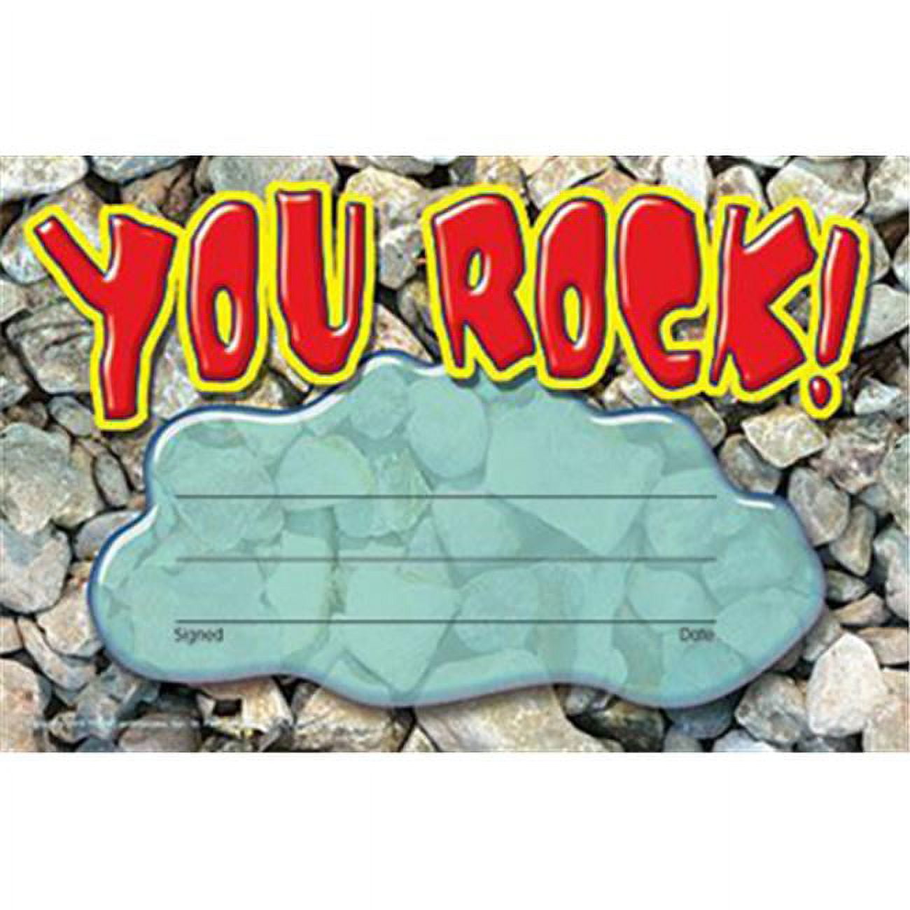 Trend Enterprises Recognition Awards You Rock - Walmart.com