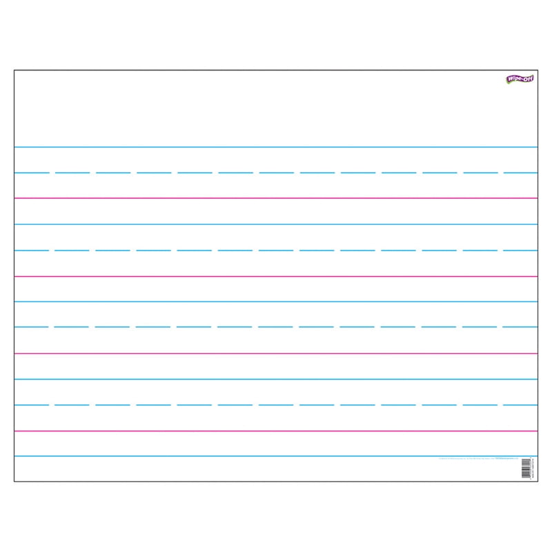 Trend Enterprises T-1094 Wipe-Off Chart Handwriting Paper-22 X 28 ...