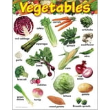 Trend Enterprises T-38248 Learning Chart Vegetables - Walmart.com