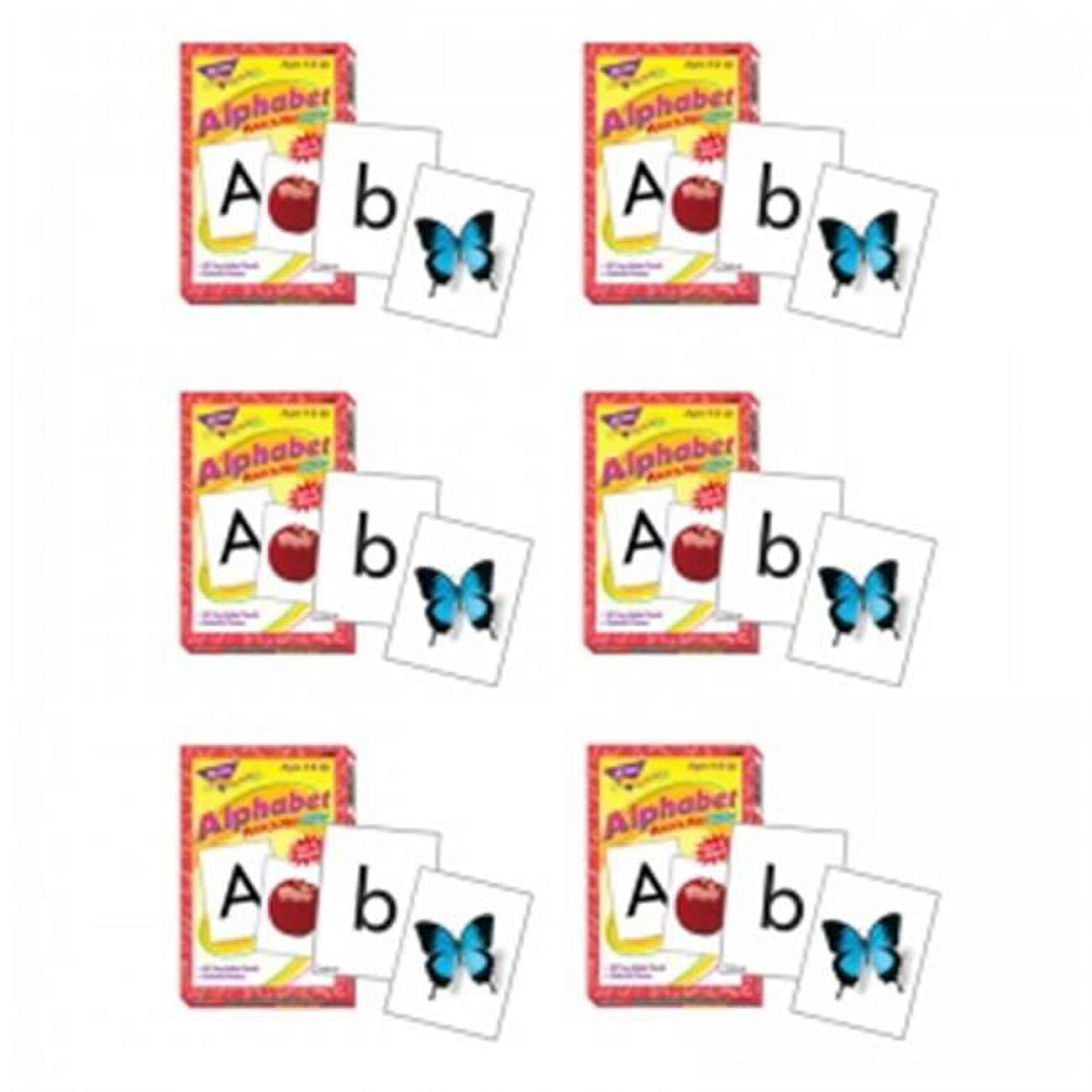 Trend Enterprises T-58001BN Match Me Cards - Alphabet 52 Per Box 2 ...