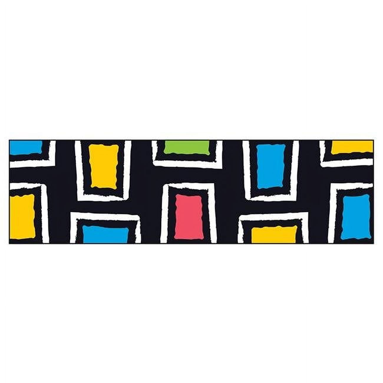 Trend Enterprises T-85142-6 Bold Stroke Rectangle Bolder Border - 6 ...