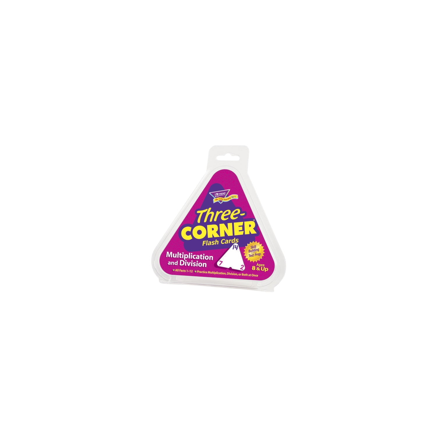 Trend Enterprises Kids Learning Math Box: Three-Corner Multiplication ...