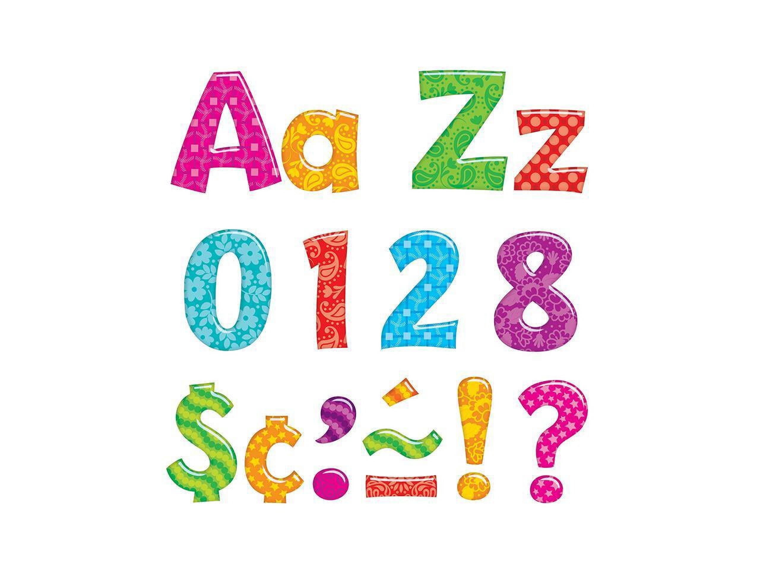 Trend Enterprises Trend Enterprises 216 Piece Colorful Patterns Playful ...