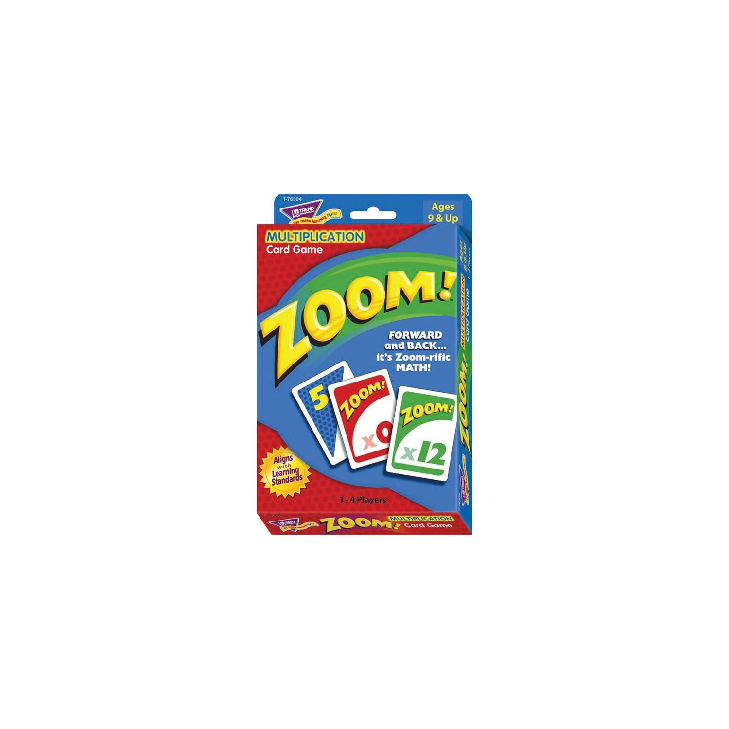 Trend Enterprises® Zoom Math Card Game, Ages 9 And Up - Walmart.com