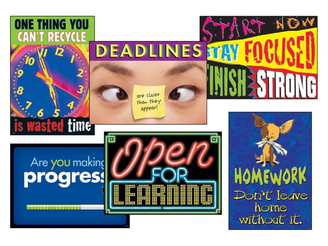 Trend Argus Character Education Get Motivated Poster Set - 13 3/8 x 19 ...